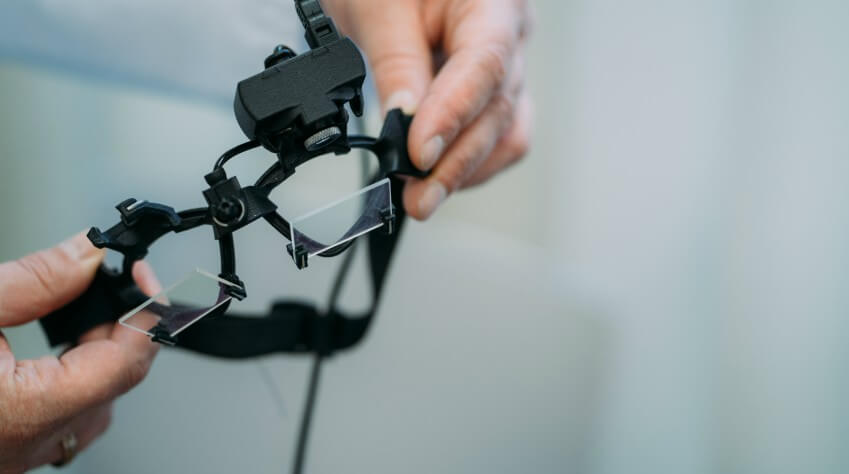 Head impulse test examination - GK neiroklīnika